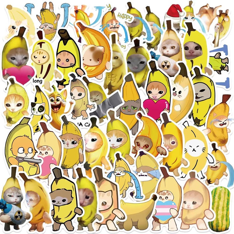 Cat Meme Stickers - Etsy