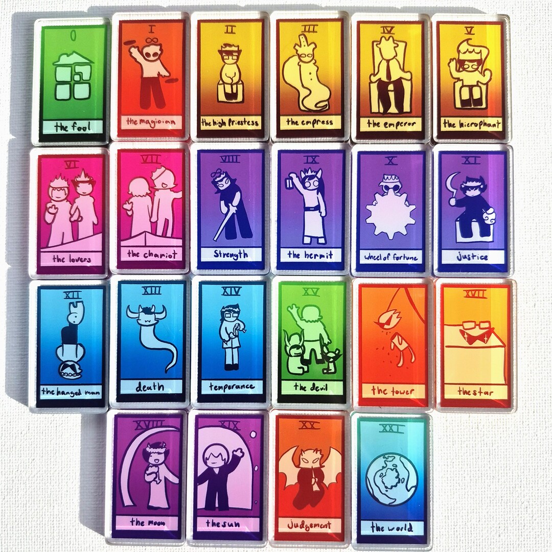 Homestuck Mini Tarot Shake Bag (major Arcana) - Etsy