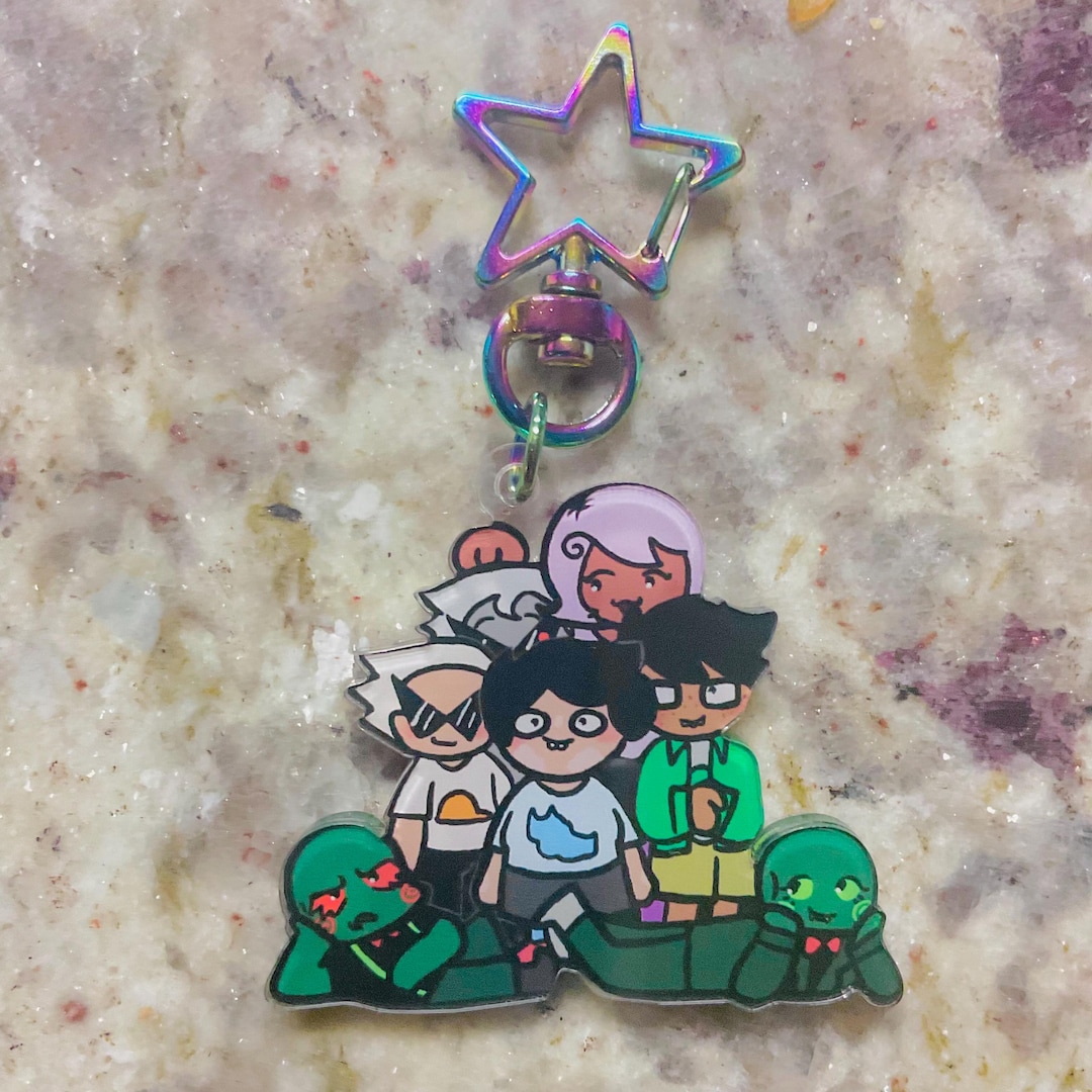 Homestuck Alpha Kids and Friends Keychain - Etsy UK