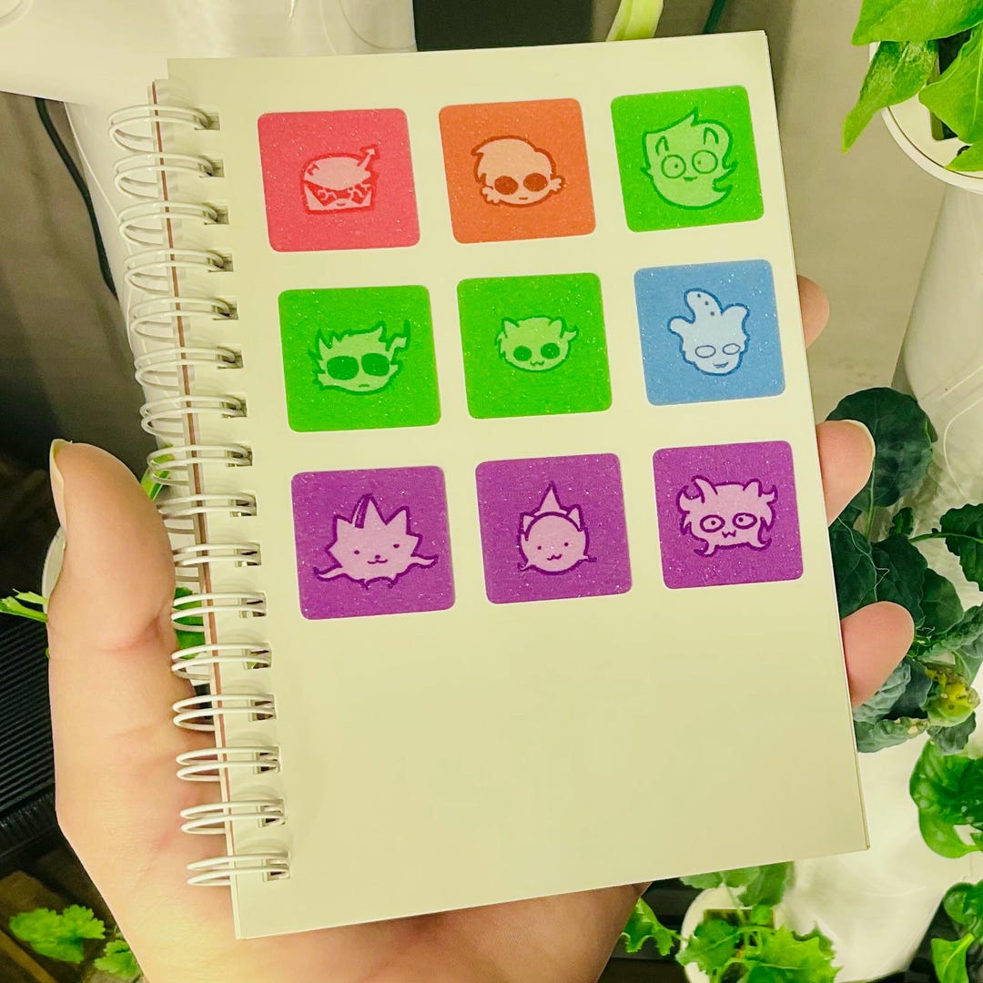 Homestuck Sprites Sticker Pack - Etsy