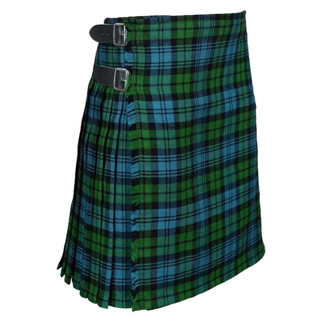 Scottish Handmade Clan Campbell Modern Tartan Kilt for Men Custom Size ...