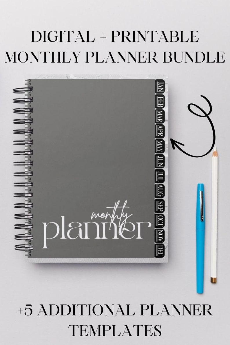 Winter Arc: the 2026 Monthly Planner| an INTENSIVE, DIGITAL Download ...