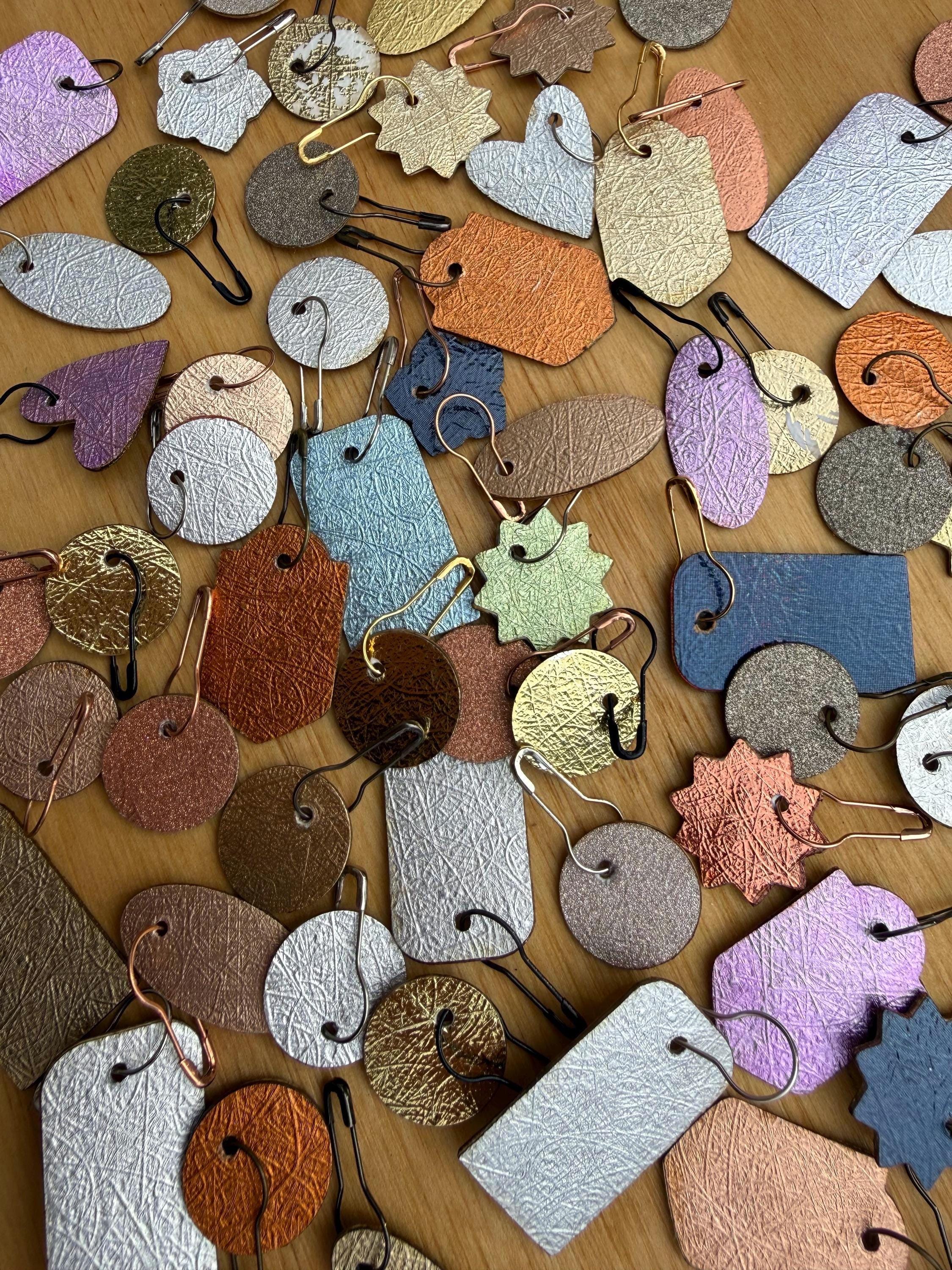 Small Handmade Paper Charms for Junk Journaling: Rustic Vintage Look ...