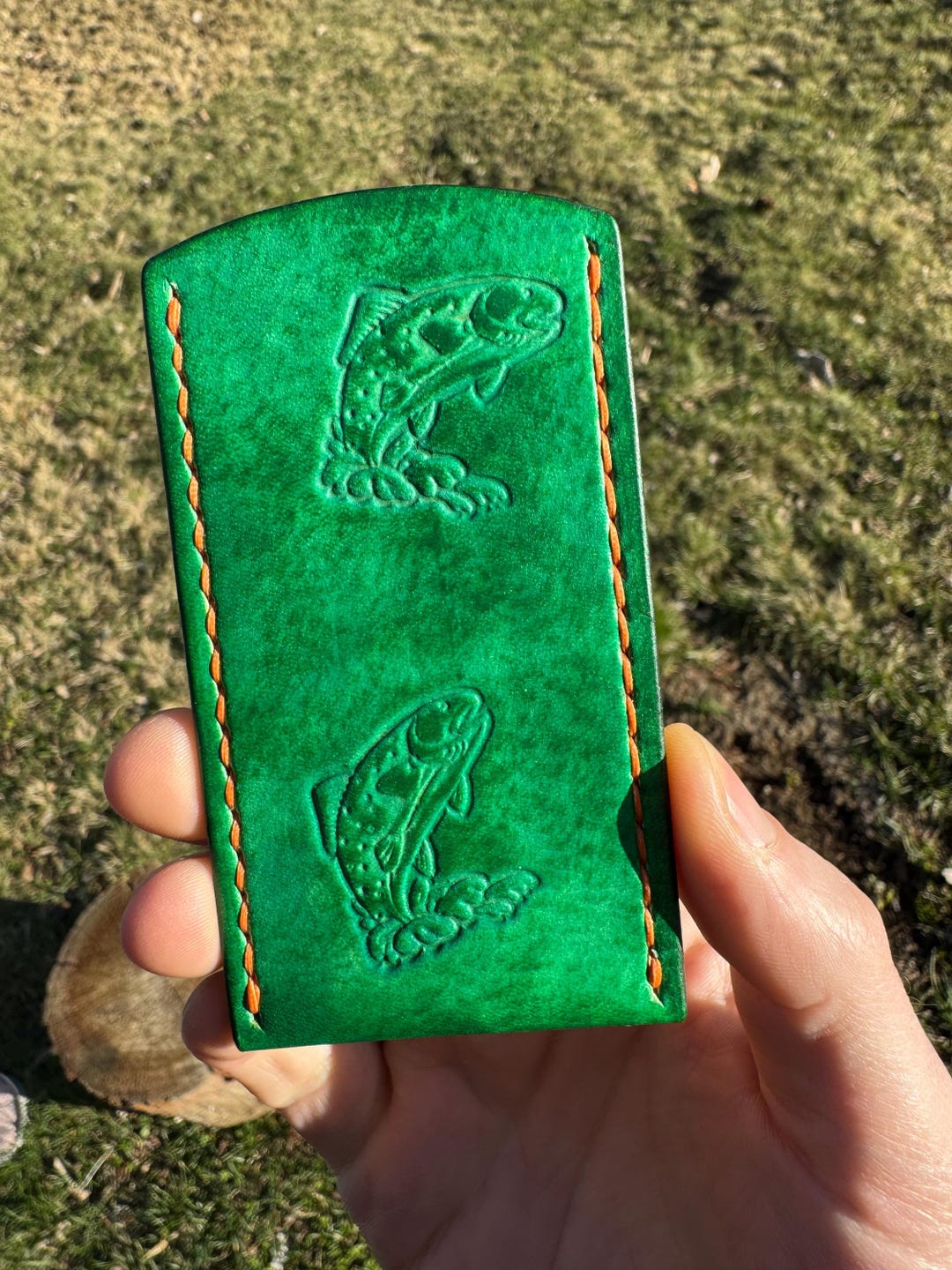 Leather Knife Slip - Etsy