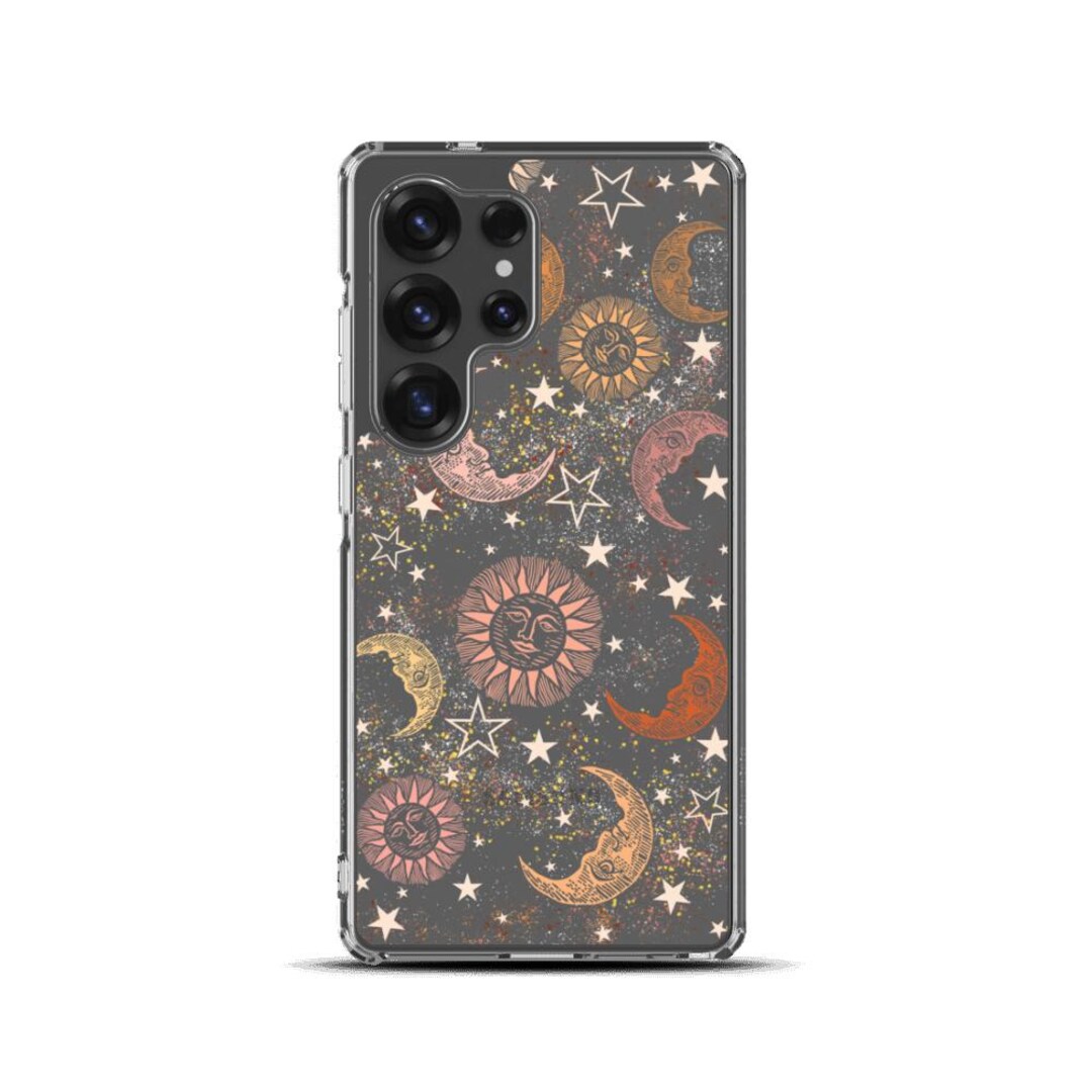 Samsung S25 Case, 90's Sun Moon Stars, Samsung S25 Plus Case, Samsung ...