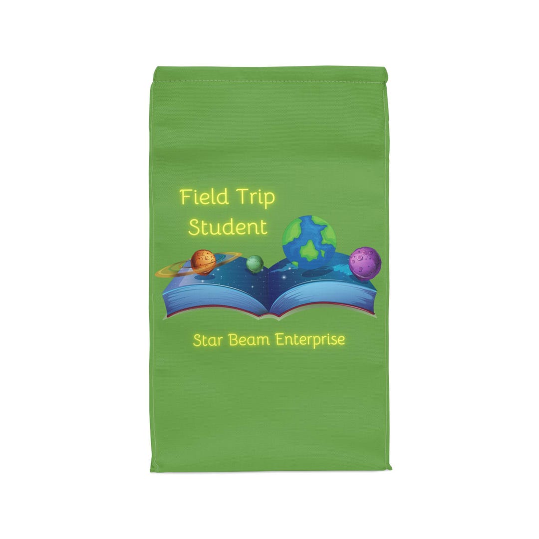Field Trip Student Lunch Bag | Insulated School Lunch Sack | Magnetic ...