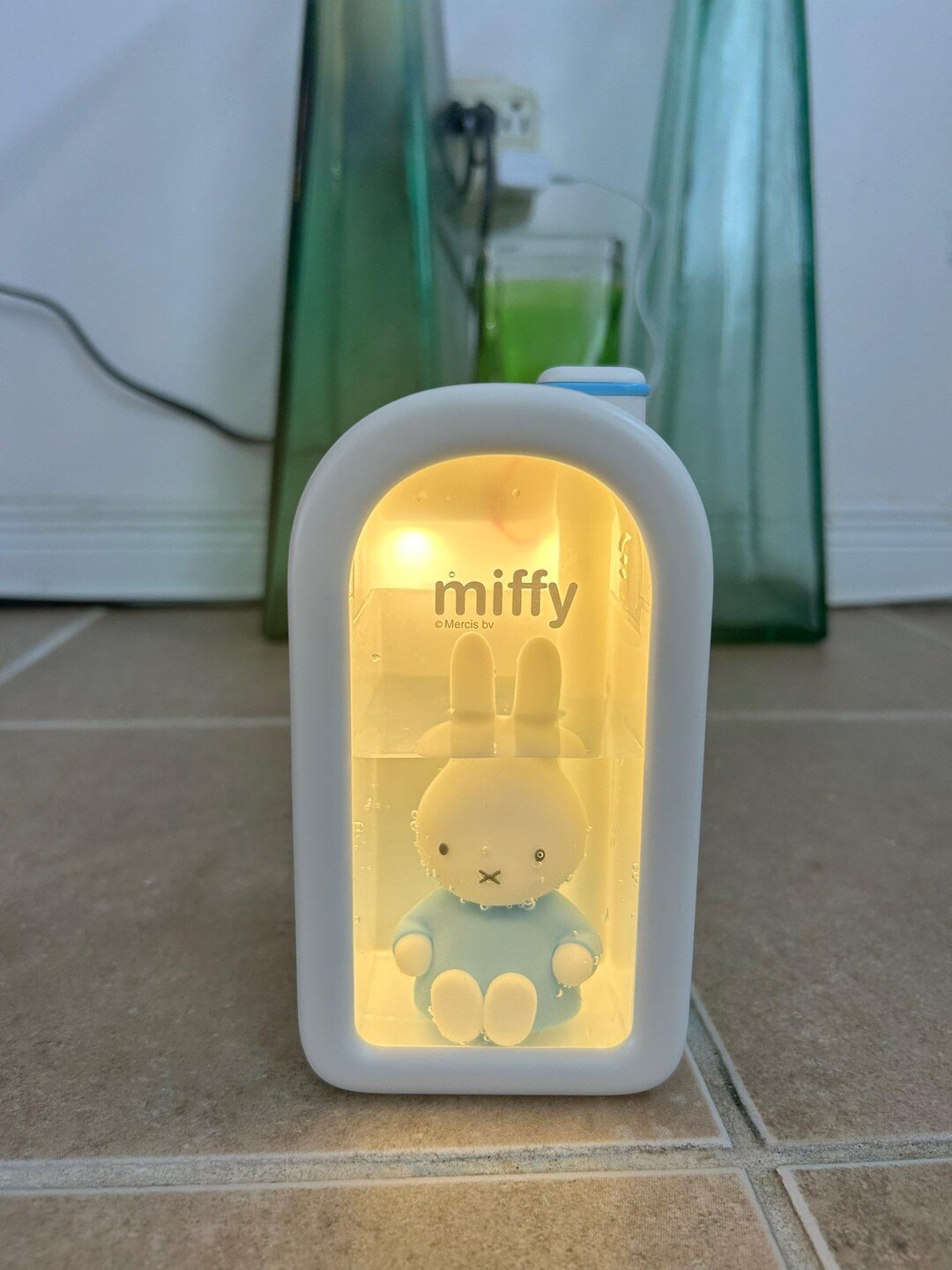 Blue Miffy Humidifier & Diffuser – Cute Bunny Air Purifier and LED ...