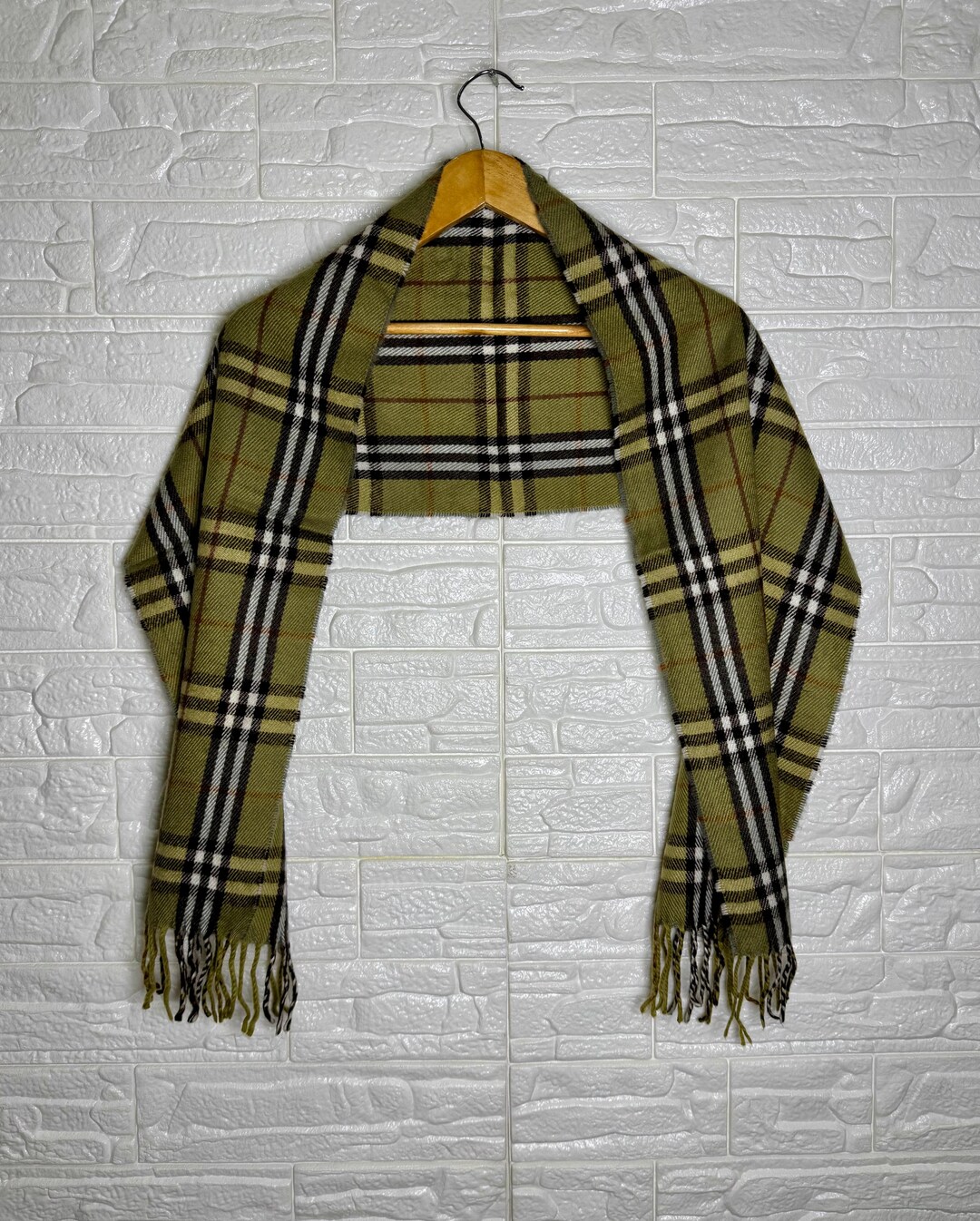 Authentic Burberry Scarf Nova Check Muffler Burberry Neck Wool Scarf ...