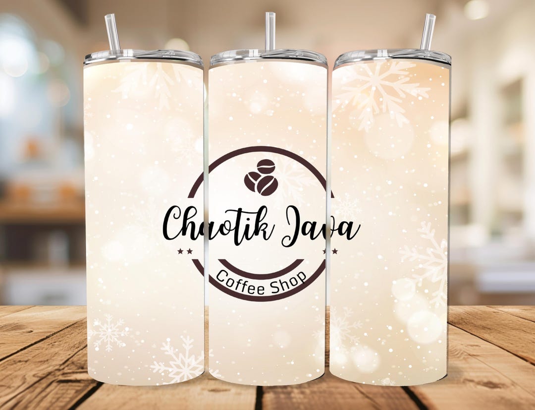 Chaotik Java Tumbler Wrap Sublimation Design for Coffee Lovers Beaver ...