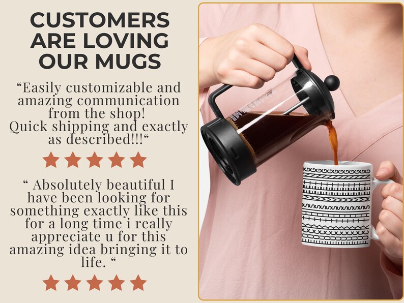 Hidden Message Coffee Mug, White Elephant Gift, Custom Text Cup ...