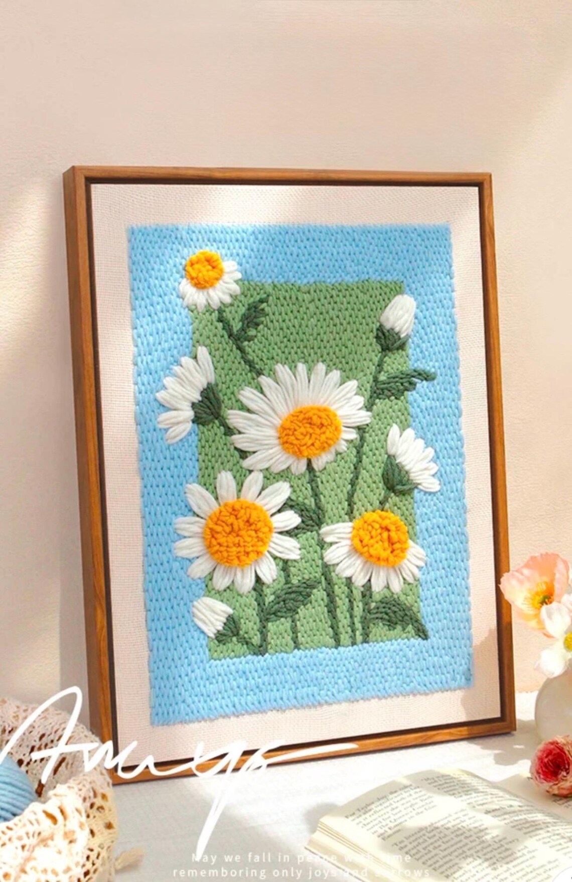 DIY Punch Needles Embroidery Starter Kit/ Beginner Punch Needle Kit ...