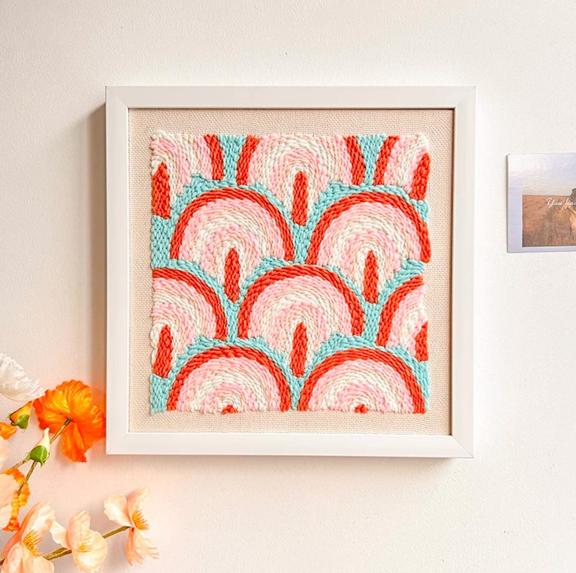 DIY Punch Needle Starter Kit/ Beginner Craft Kit With Punch Needle and ...