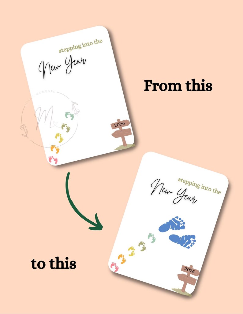 Stepping Into the New Year Footprints, New Year Footprints, 2026, New ...