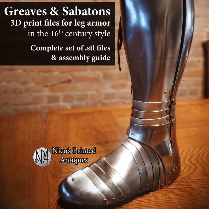 Foot Leg Armor - Etsy