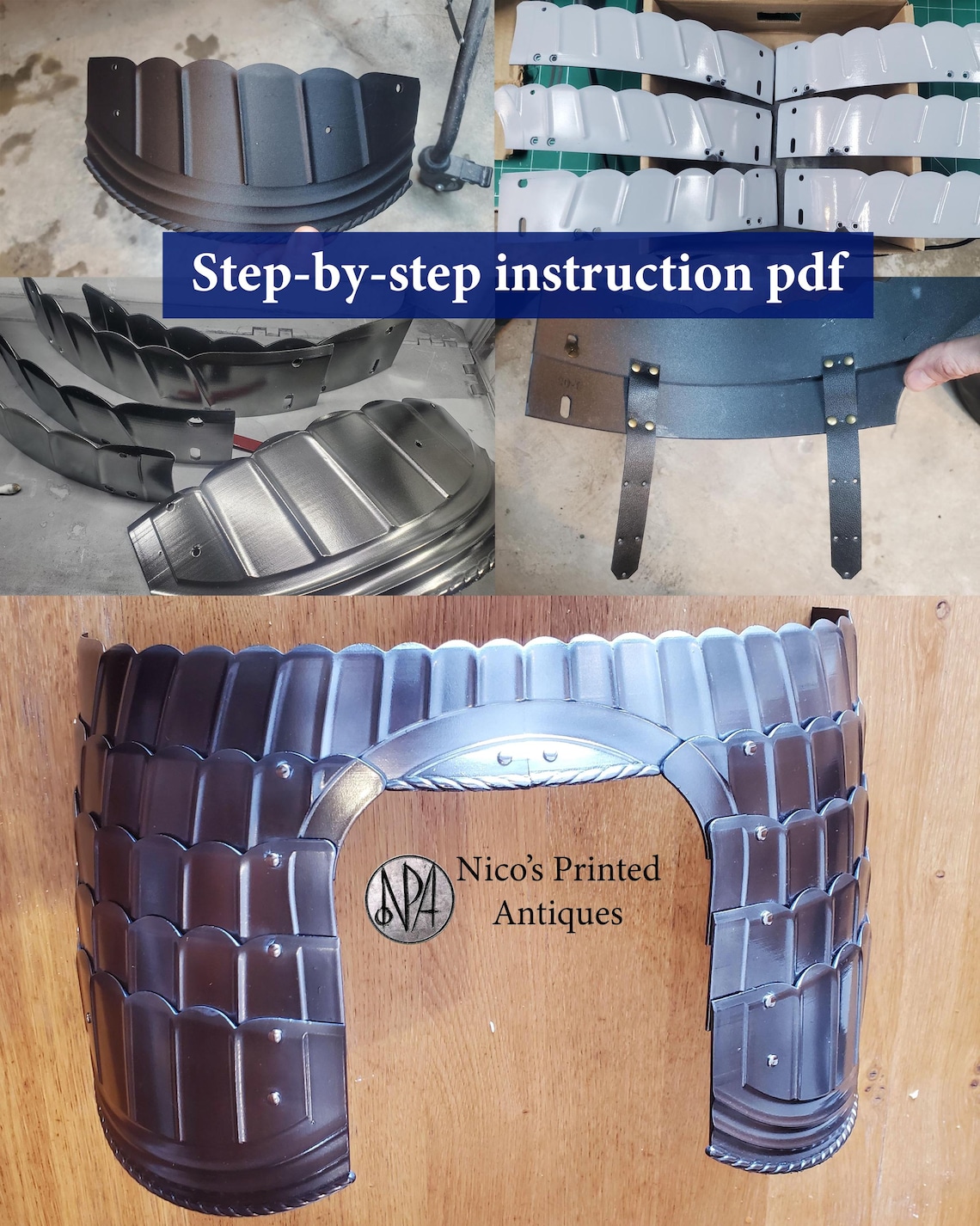3D Print Files - "landsknecht" Tassets (armor in the 16th Century ...