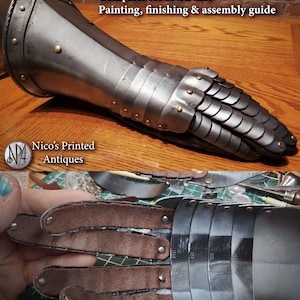 3D Print Files - 16th Century Gauntlet (hand Armor) - Etsy