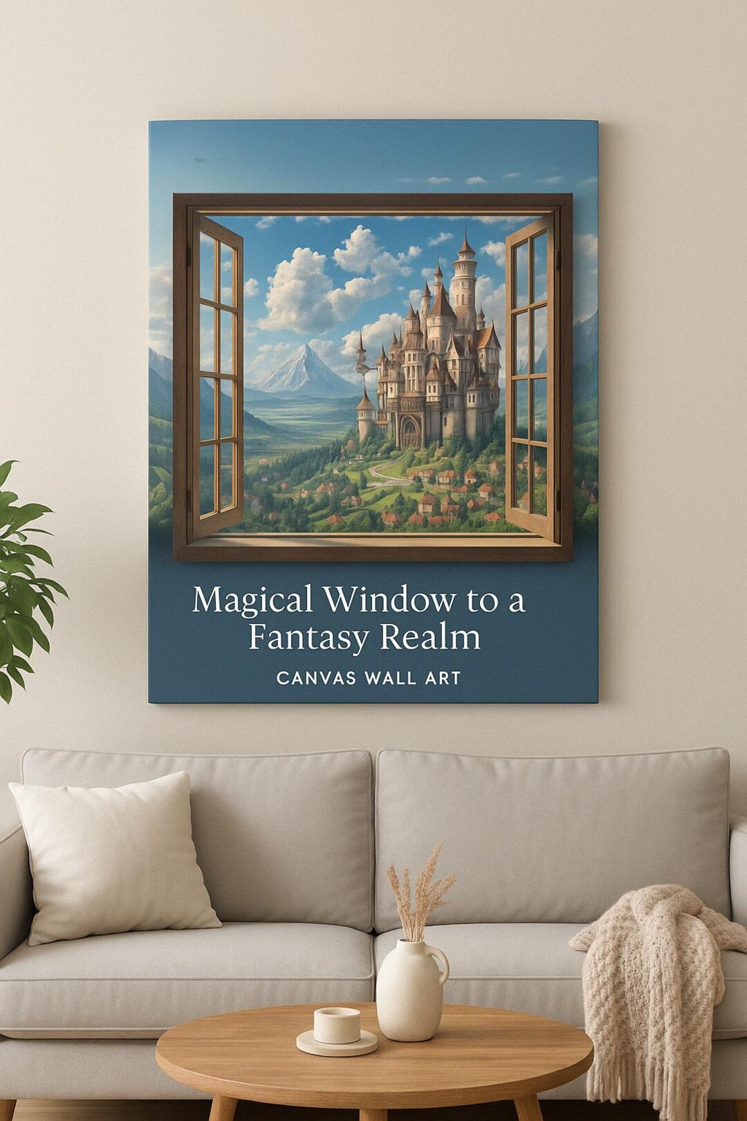 Custom Digital Wall Art | Fantasy View With Free Previews - Etsy