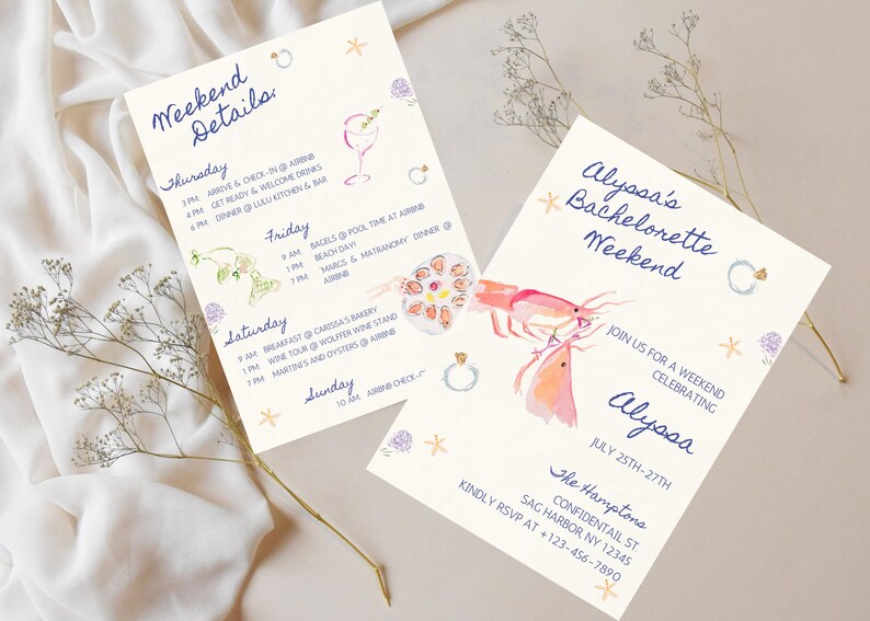 Editable Bachelorette Party Invitation, Bachelorette Invite Template ...