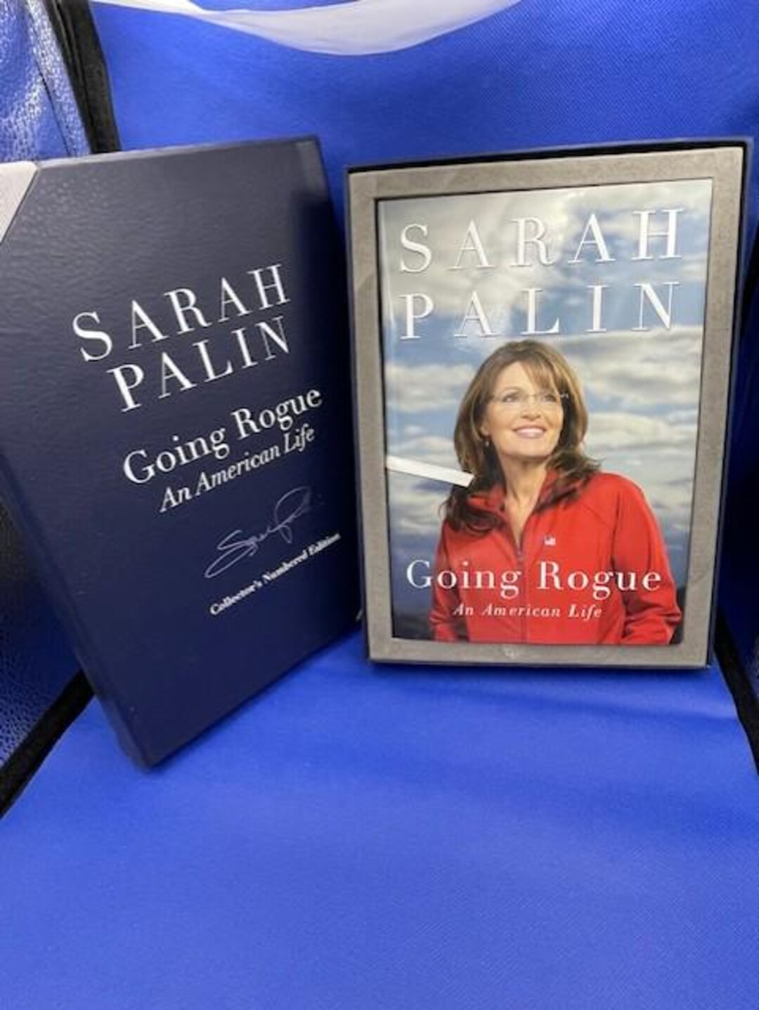 Autographed & Numbered, "going Rogue" by Sarah Palin - From Premiere ...