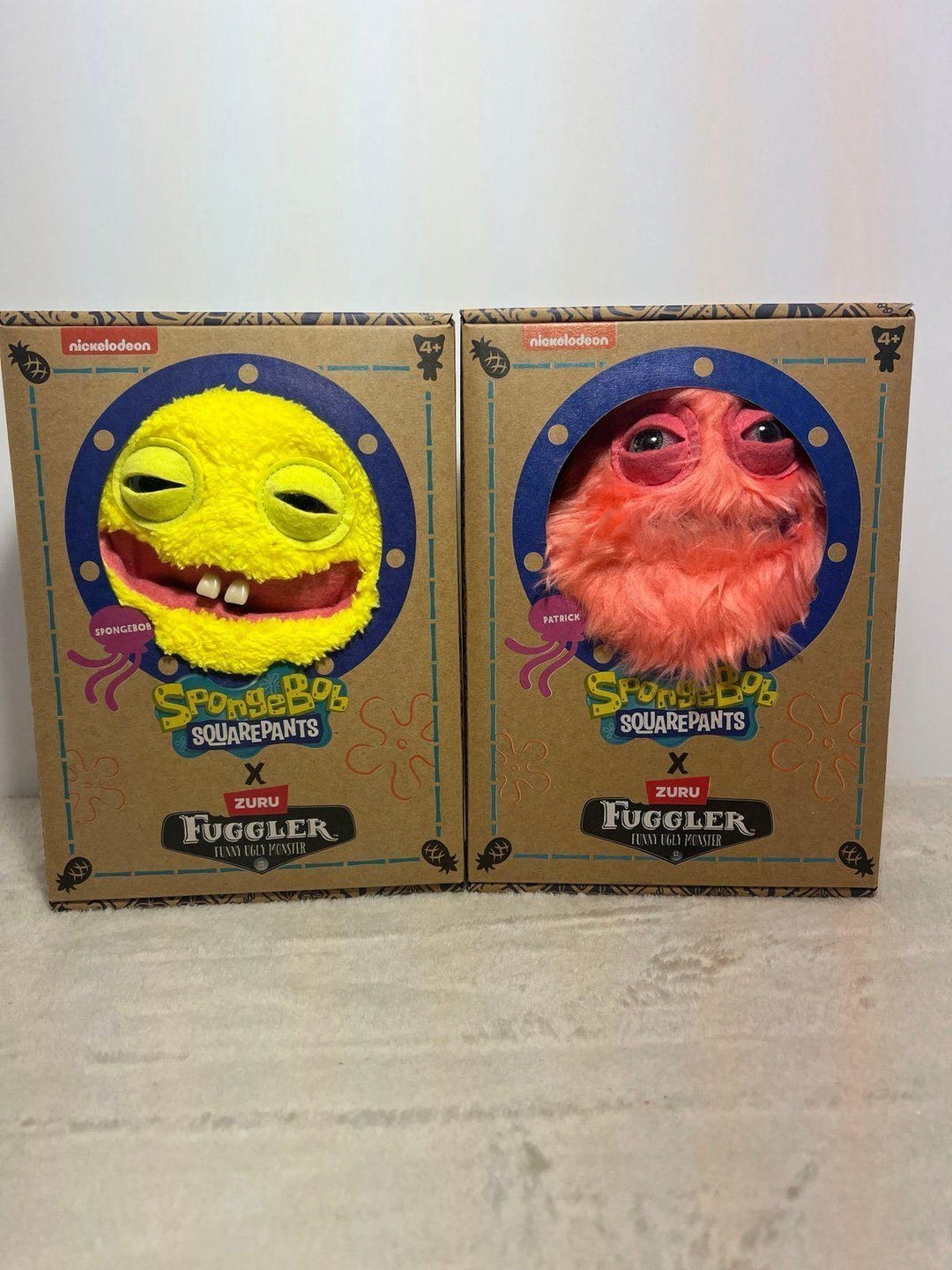 Fuggler Spongebob Squarepants & Patrick Star Plush Set BRAND NEW - Etsy