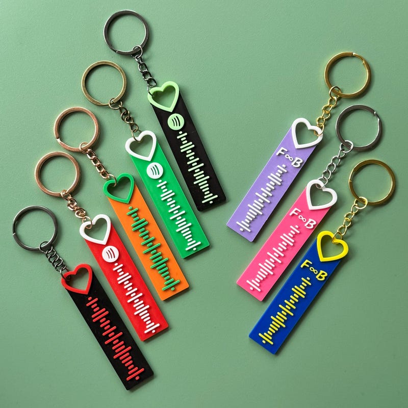 Spotify Keychain - Etsy
