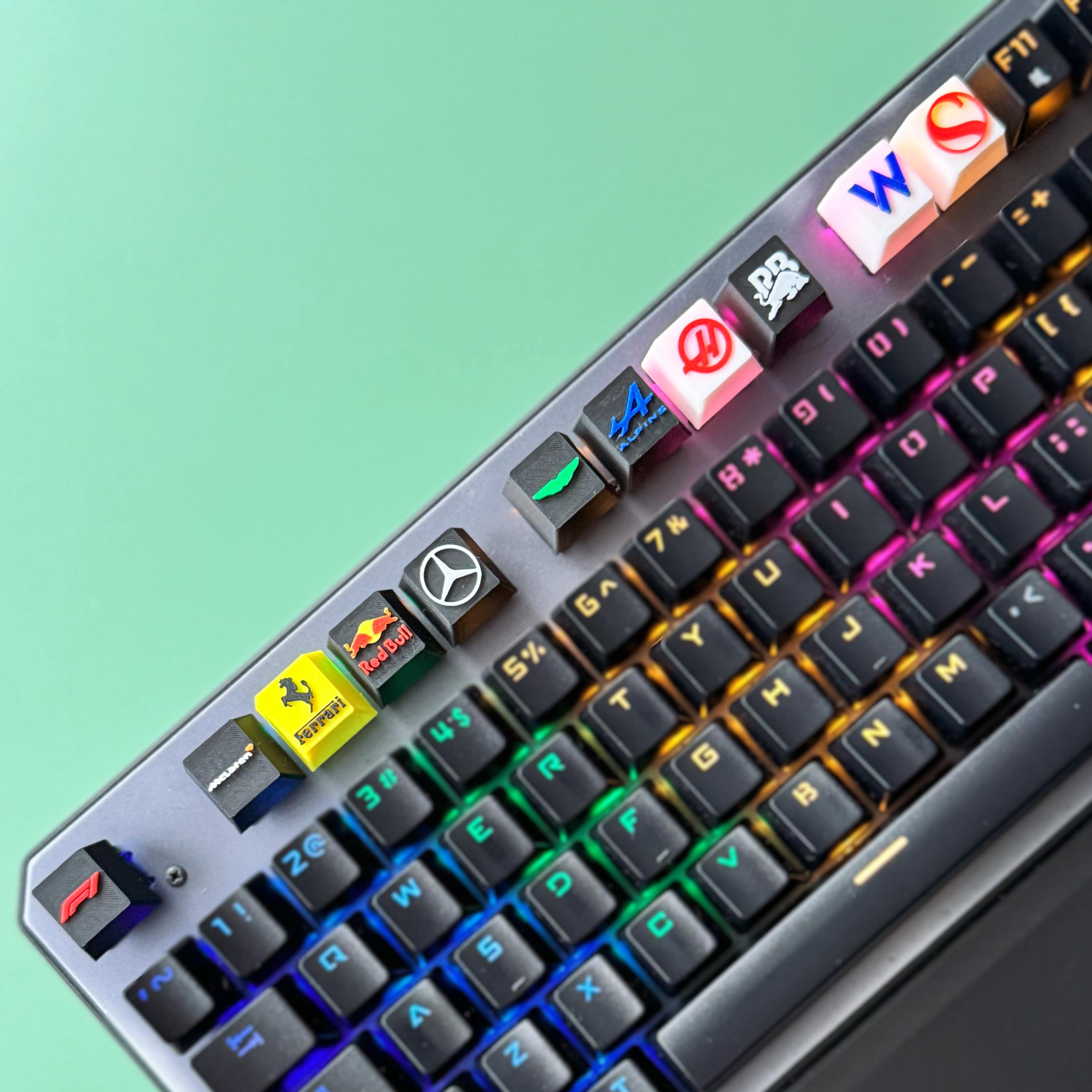 Formula 1 Keycap | ESC Keycap | 3d Keycap | Mechanical Keybord | F1 ...