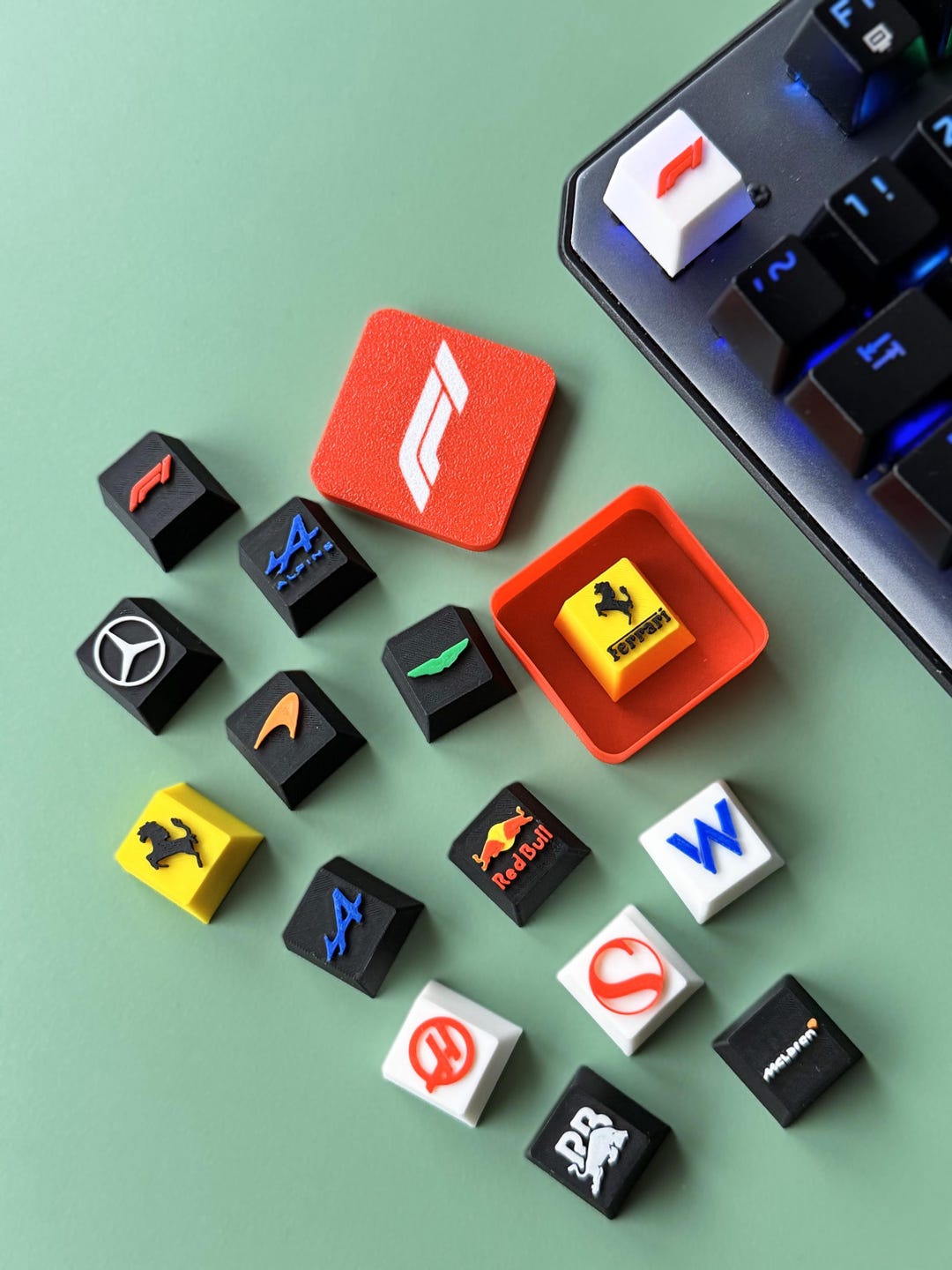 Formula 1 Keycap | ESC Keycap | 3d Keycap | Mechanical Keybord | F1 ...