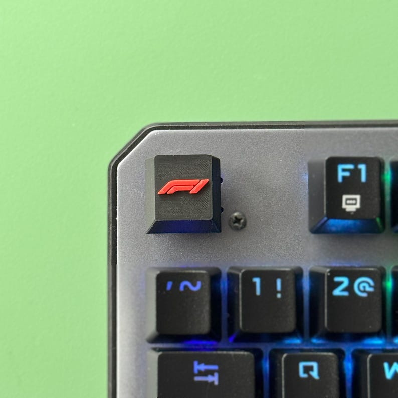 Formula 1 Keycap ESC Keycap 3d Keycap Mechanical Keybord F1 Teams ...