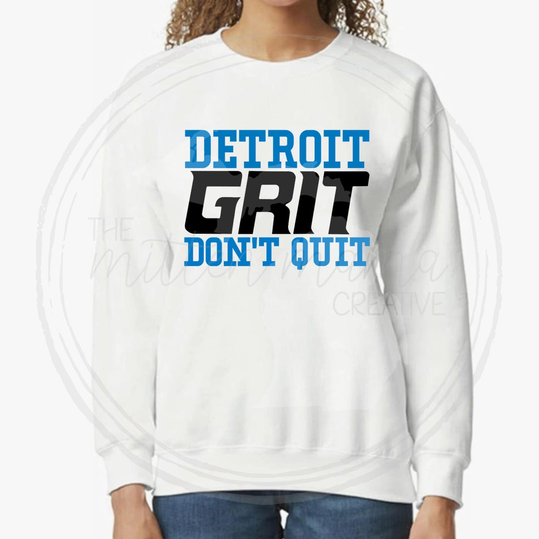 Detroit Lions Grit Dont Quit PNG Image File - Etsy