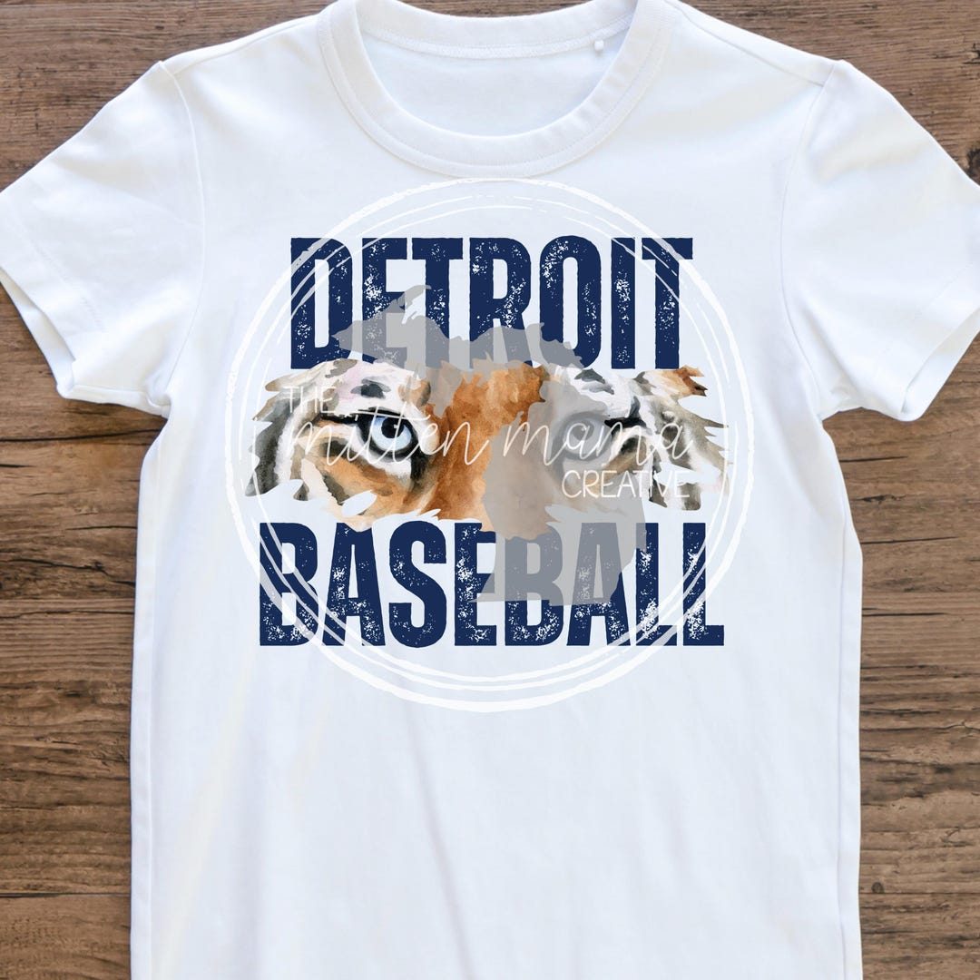 Detroit Baseball Tiger Eyes PNG Image File - Etsy
