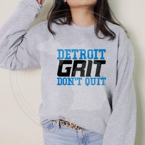 Detroit Lions Grit Dont Quit PNG Image File - Etsy
