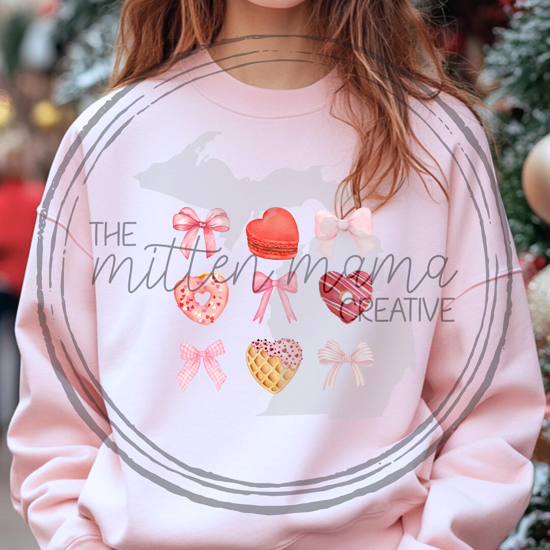 Girly Valentines Snack Coquette PNG File - Etsy