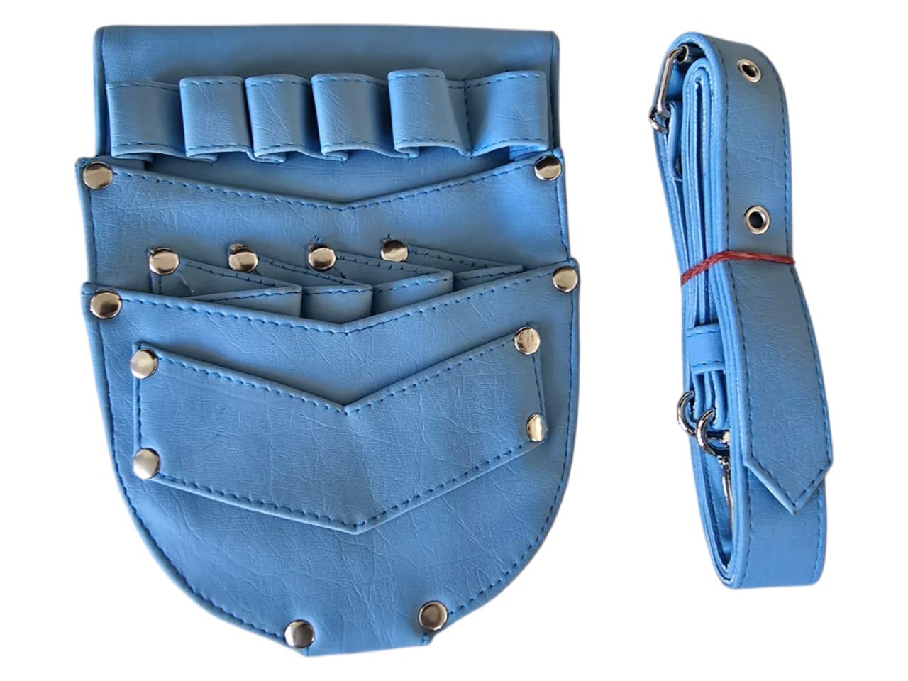 Hairdressing Tool Belt Adjustable Scissors Holder Leather Hairdresser ...
