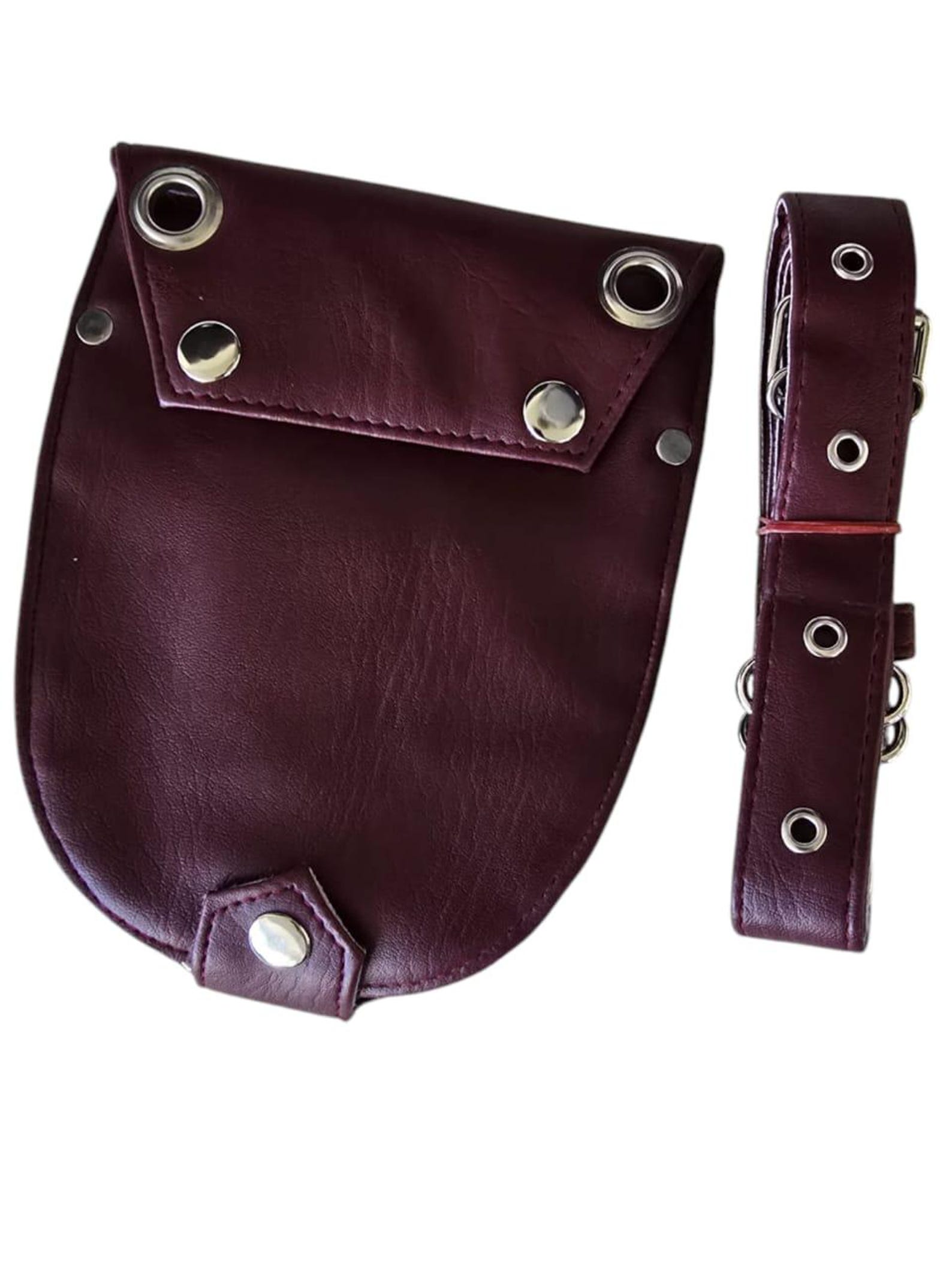 Hairdressing Tool Belt Adjustable Scissors Holder Leather Hairdresser ...