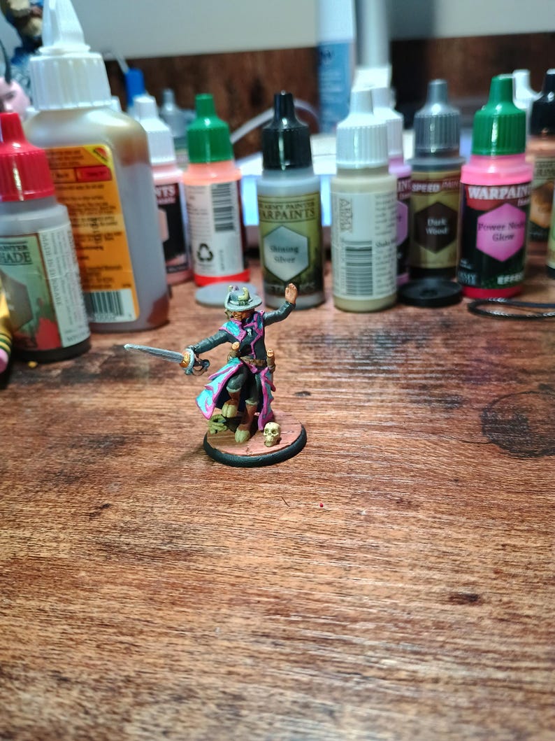 Painted Satyr Pirate Miniature - Etsy