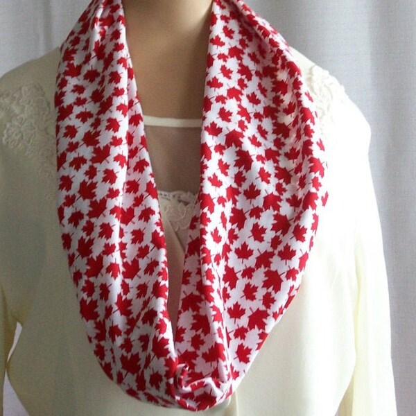 Hand Painted Canadian Red Maple Leaves Silk Scarf - Etsy Canada