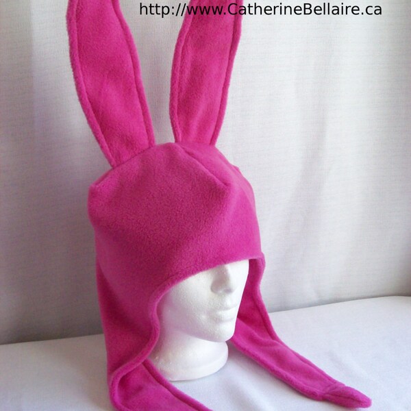 Bunny Fleece Hat - Etsy