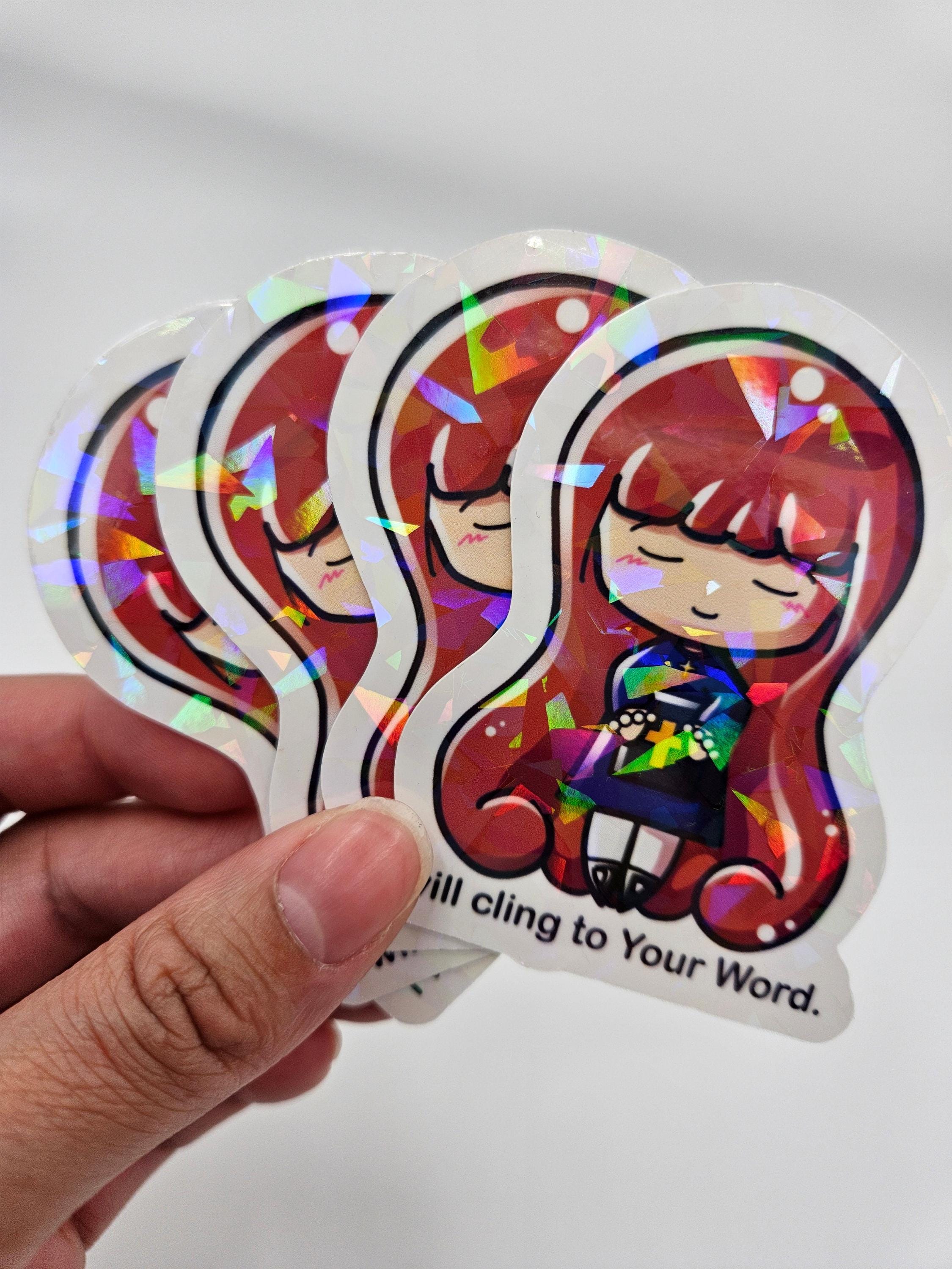 Christian Anime Chibi Kawaii Vinyl Laminated Cute 3 Inch Sticker - I ...