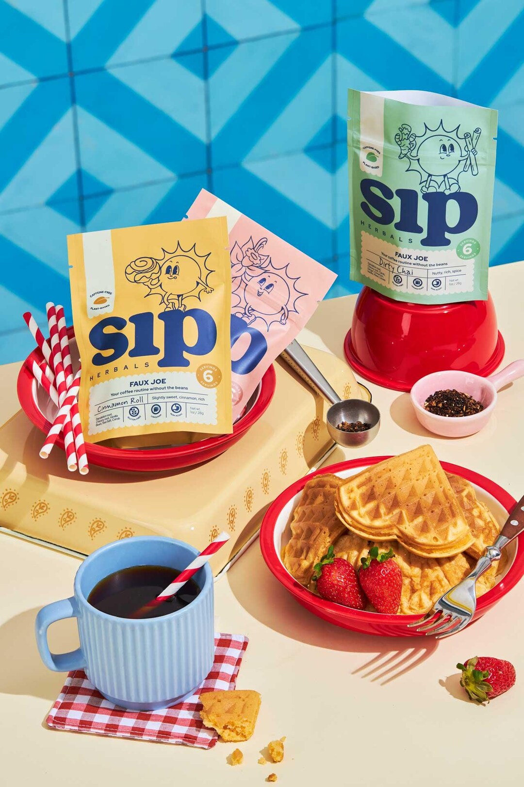 Irresistible Faux Joe Sample Pack Loose Leaf Coffee Alternative French ...