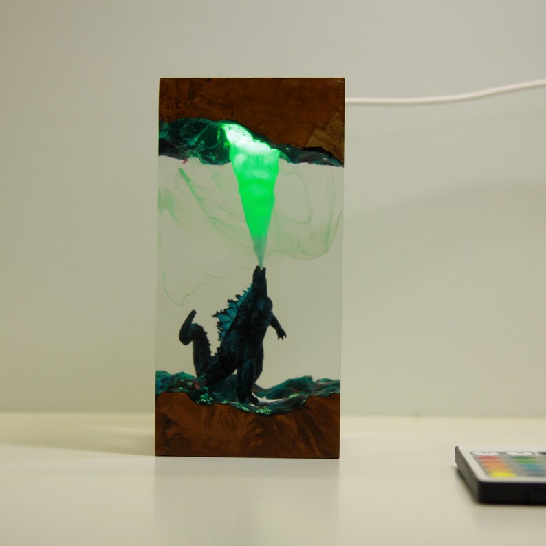 Monster Hunter Resin Night Light, Handmade Gifts for Him, Home Decor ...