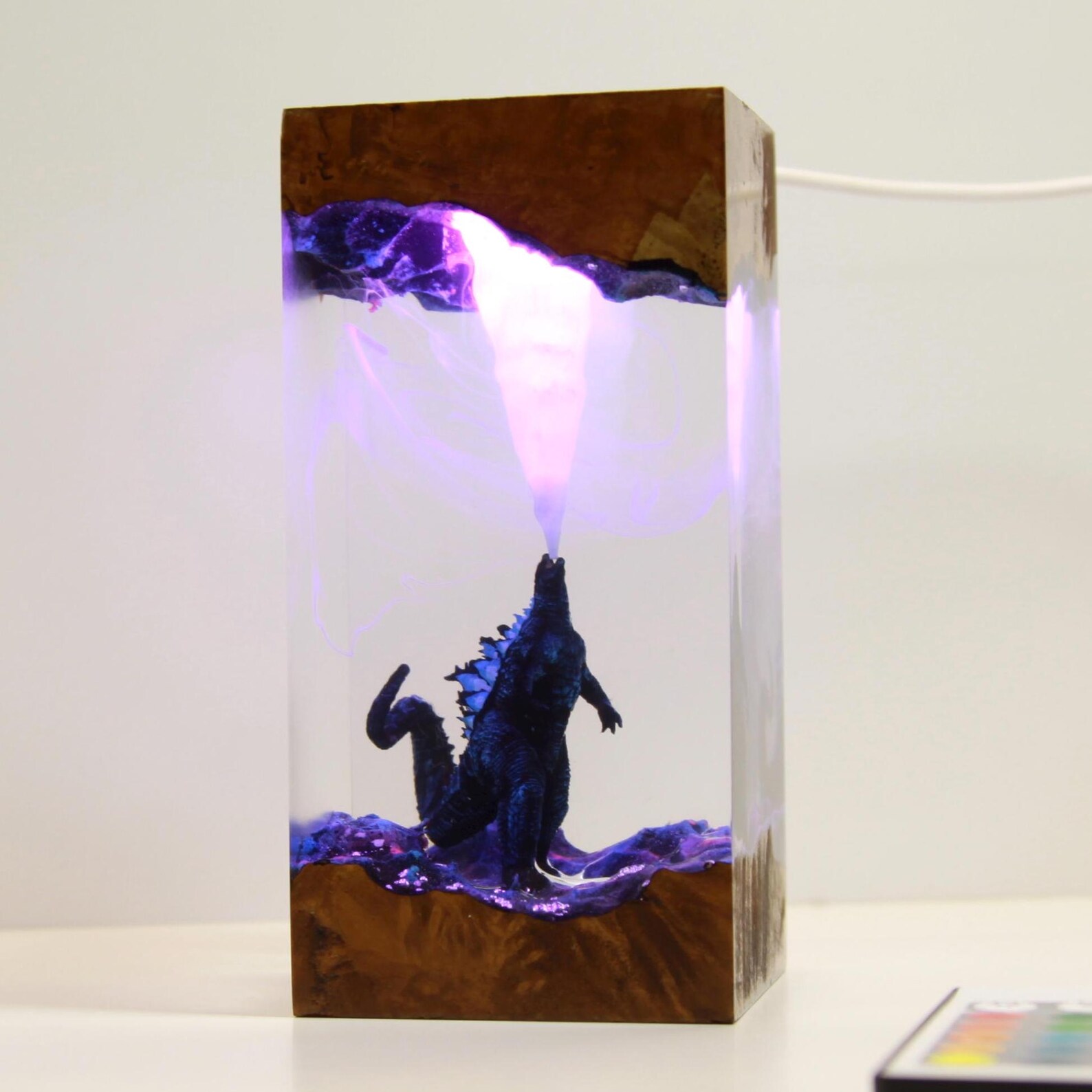 Monster Hunter Resin Night Light, Handmade Gifts for Him, Home Decor ...