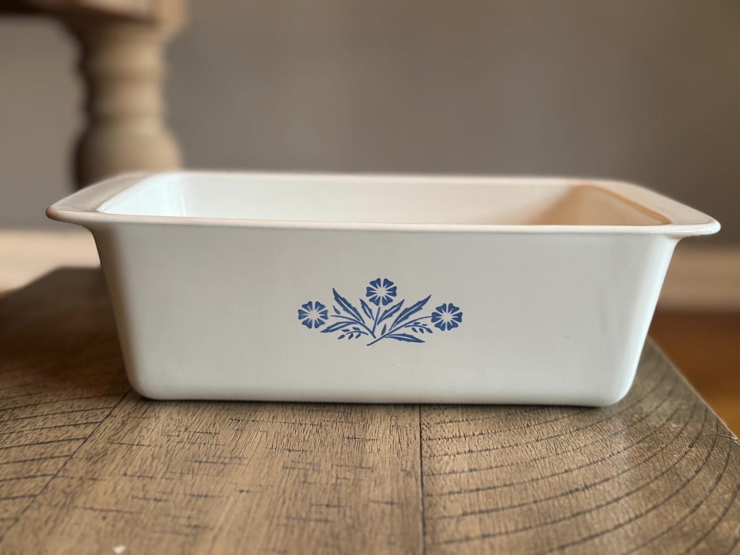 Vintage Corningware Blue Cornflower Loaf Pan 9x5x3 - Etsy