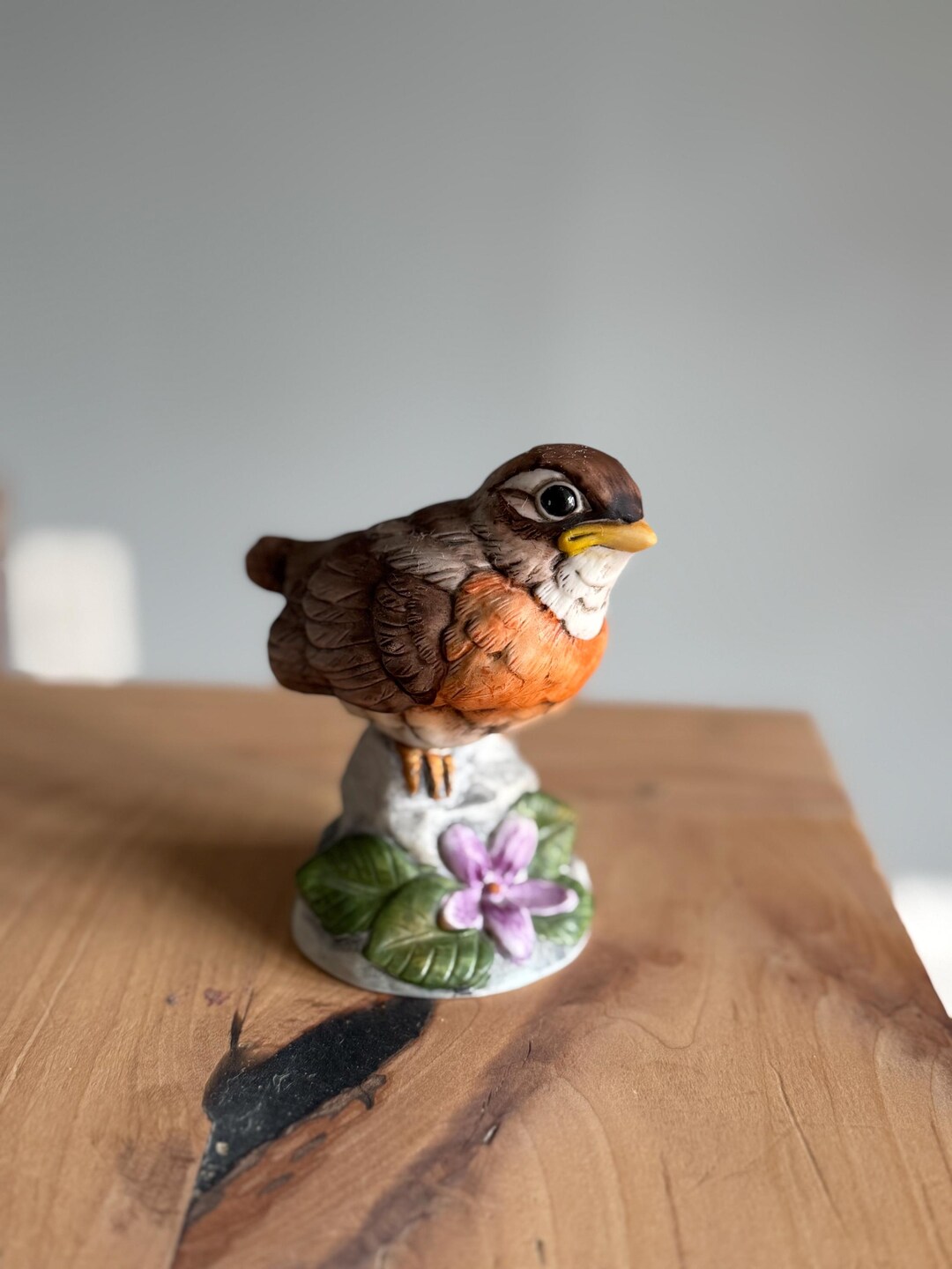 Ceramic Baby Bird Robin Andrea by Sadek - Etsy
