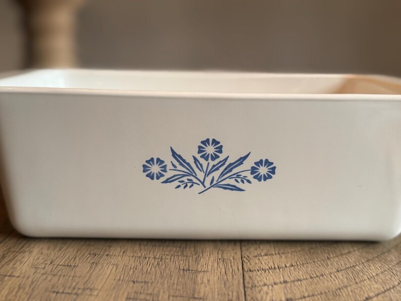 Vintage Corningware Blue Cornflower Loaf Pan 9x5x3 - Etsy