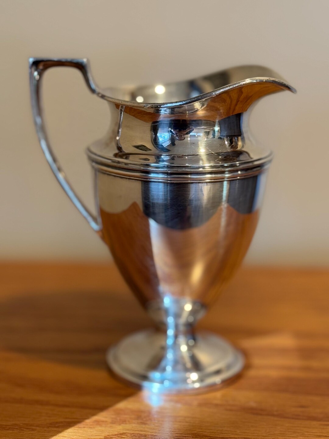 Vintage Crescent Silver Mfg Co Silverplated Pitcher - Etsy