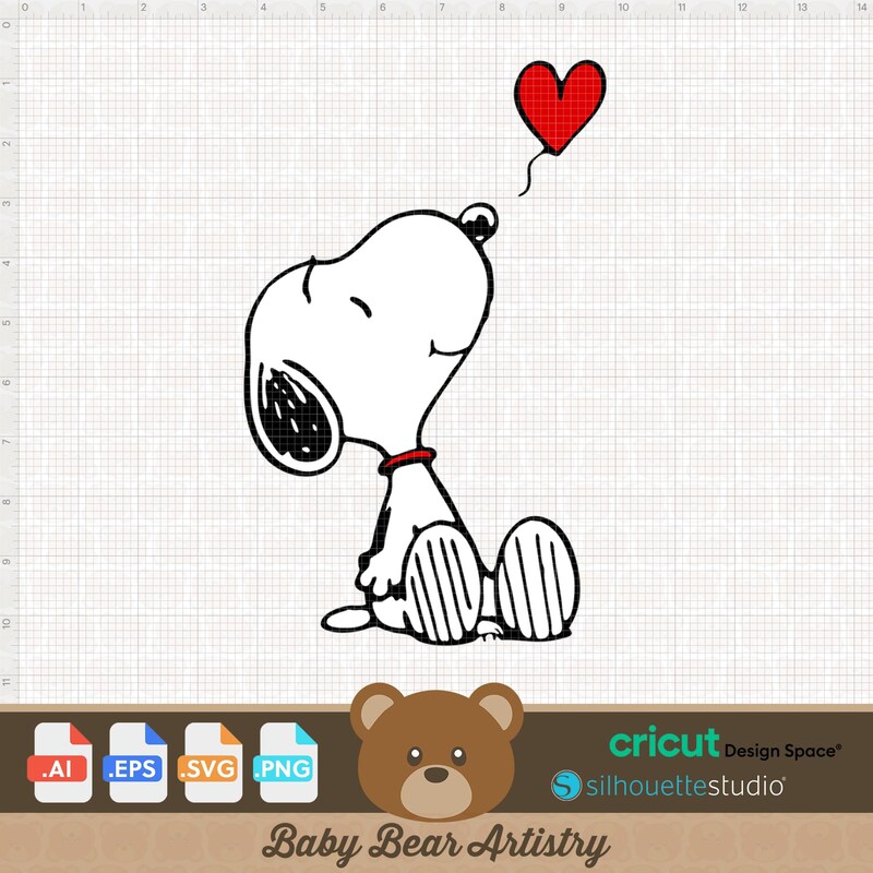 Snoopy Svg Cricut - Etsy