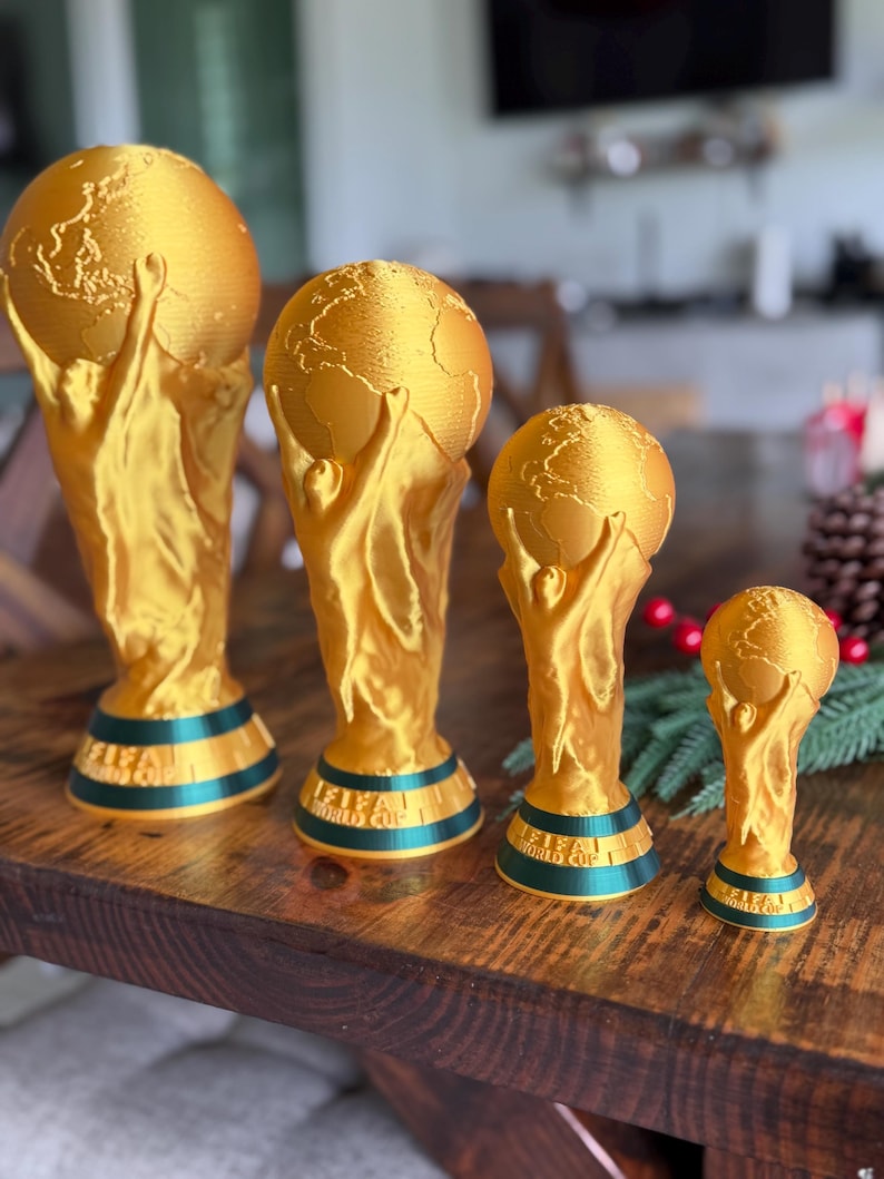 3D Printed FIFA World Cup Trophy | Soccer Gift & Collectible - Etsy