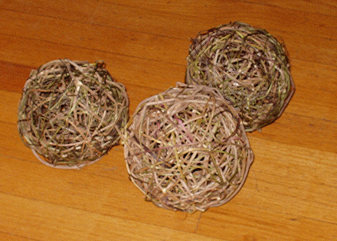 Handmade Vine Ball, 6 Inches - Etsy