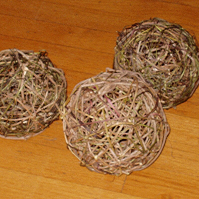 Rattan Balls - Etsy