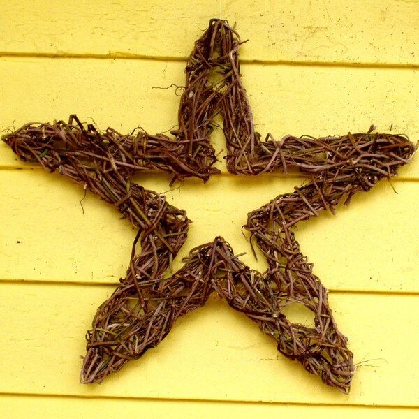 Grapevine Star - Etsy